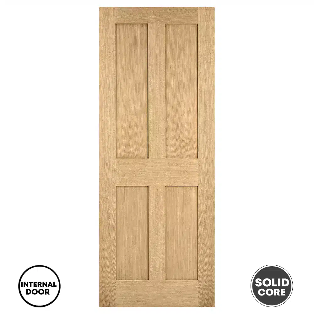 LPD White Eindhoven 1L Glazed Internal Door – ZDoors