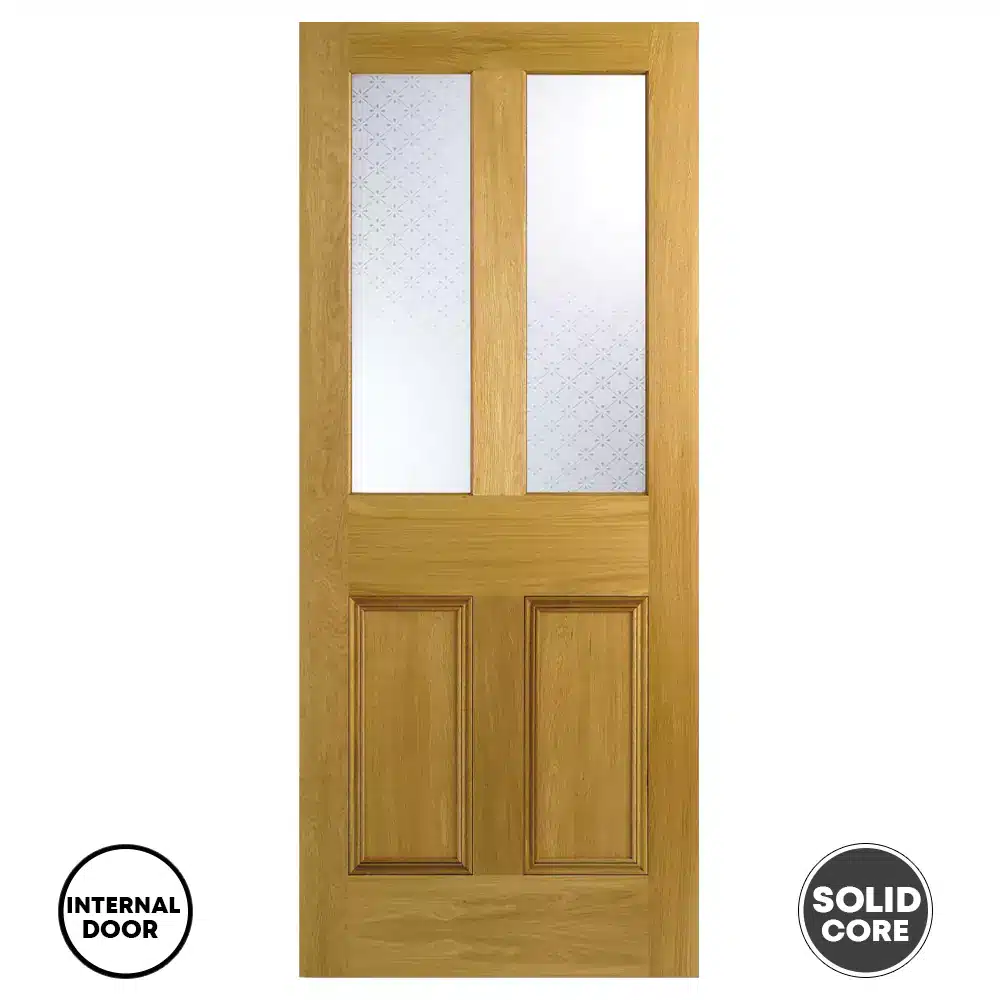 LPD Malton Internal Oak Door Solid Unglazed 2L – ZDoors
