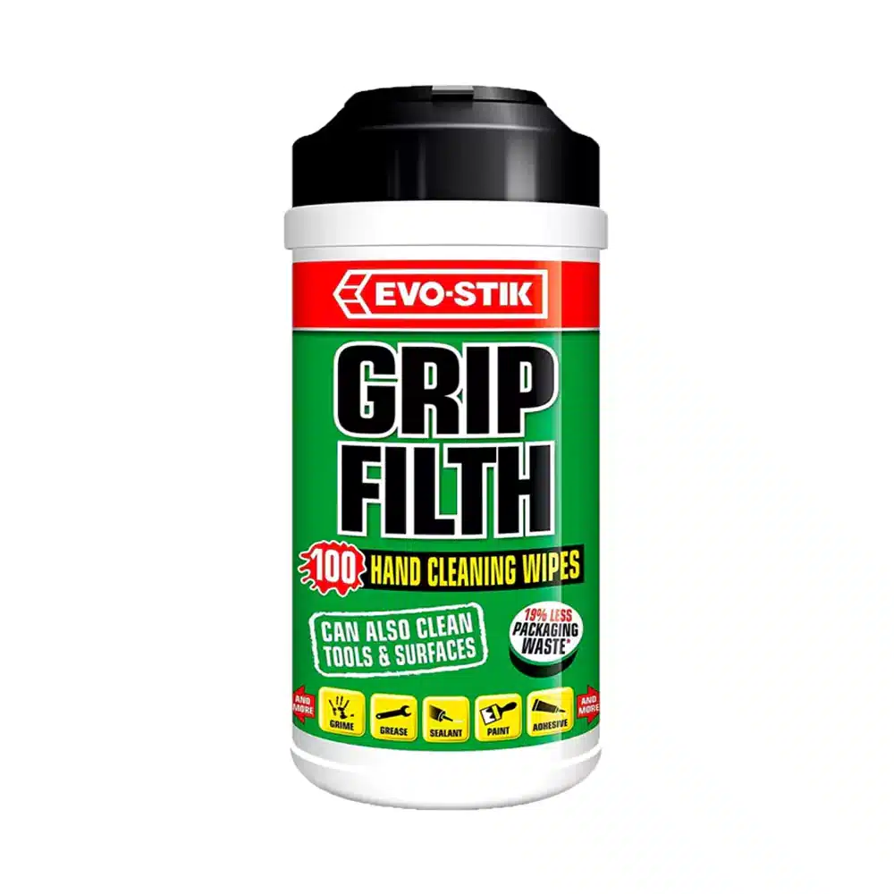 Evo-Stik Grip Filth Multi Use Wipes - 100 Pack – ZDoors