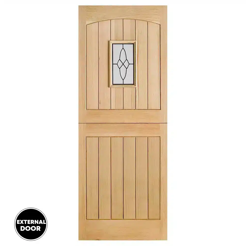 LPD Cottage Internal Stable Door Glazed 1L - Oak – ZDoors