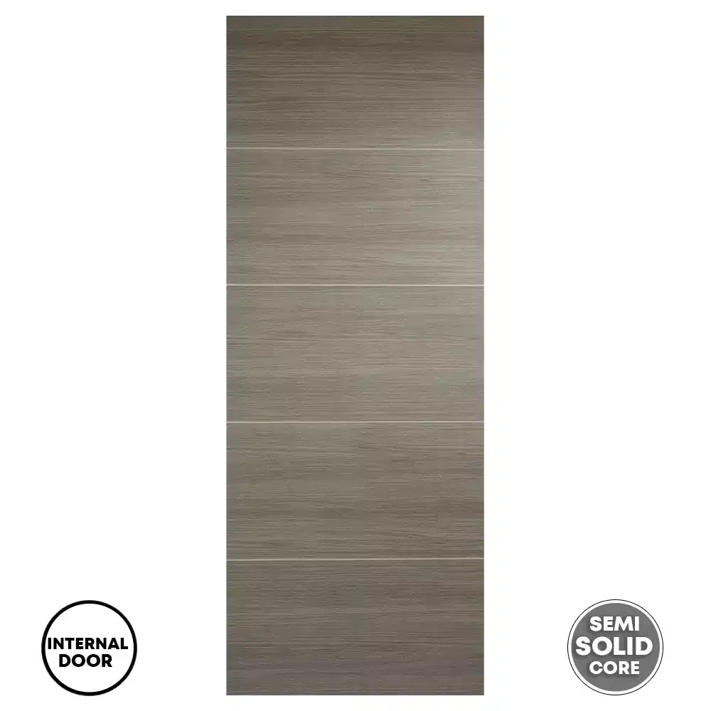 LPD Internal Door Laminated Santandor Light Grey – ZDoors