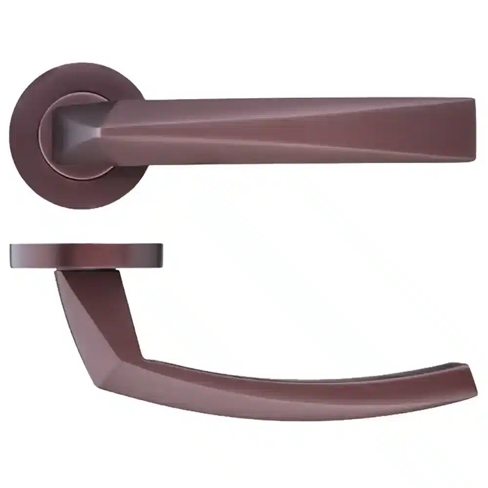 LPD Ironmongery Hercules Bronze Rose Door Handle Hardware Pack – ZDoors