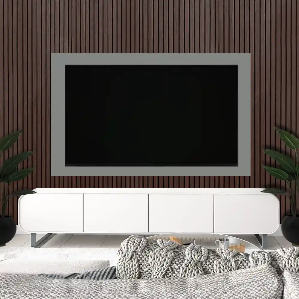 Wooden Wall TV Panel EGGER Onyx Grey – ZDoors