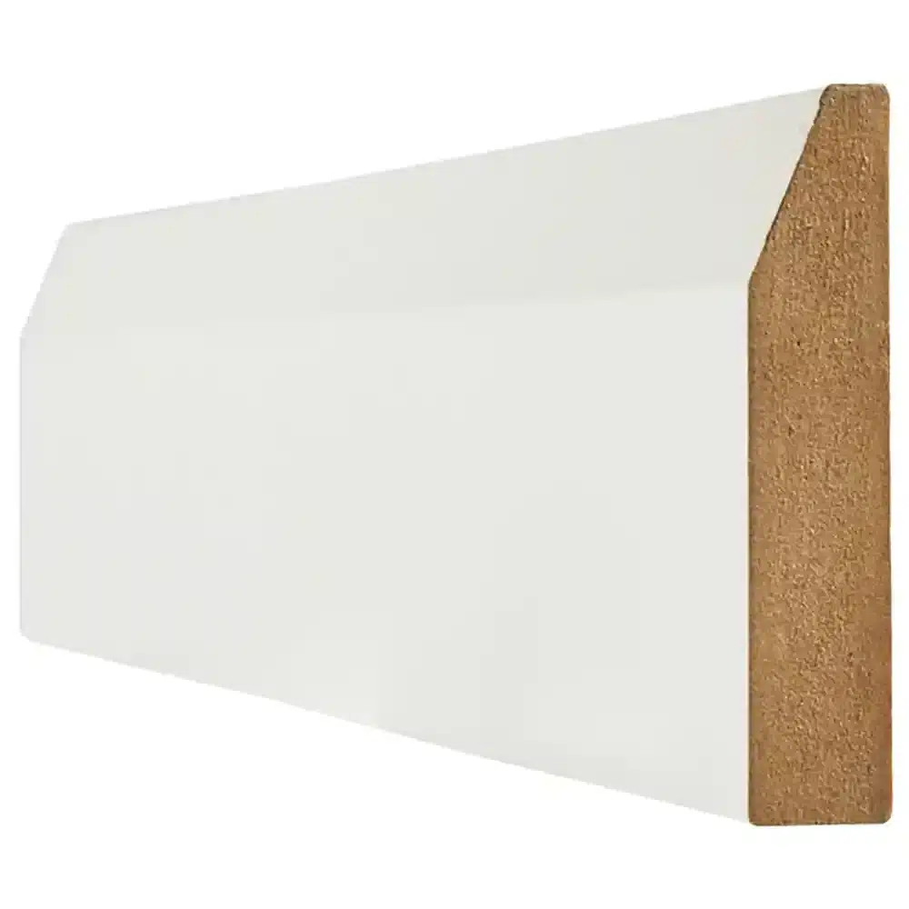 LPD Door Frame White Primed Skirting Chamfered – ZDoors