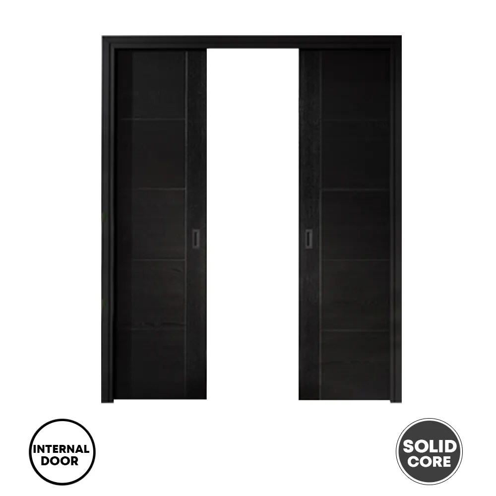 LPD Internal Flusso Pocket Door Set Double – ZDoors