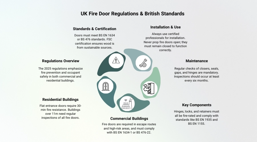 Uk Fire Door Regulations 2025 + British Standard – ZDoors