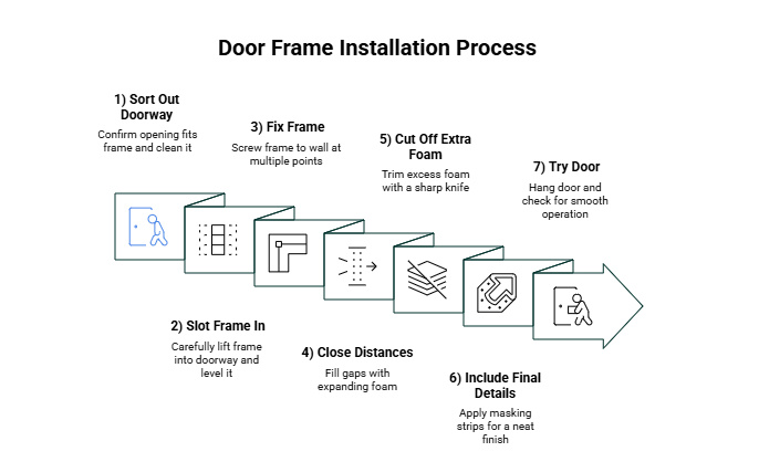 How To Fit A Door Frame: Step By Step Guide – ZDoors