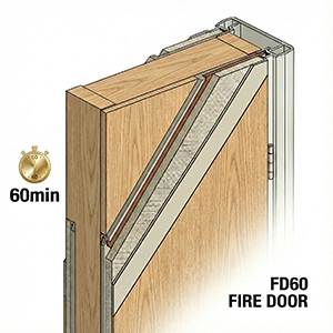 FD60 Fire Door – ZDoors